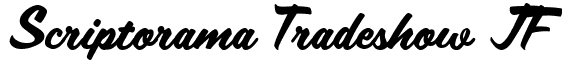 Scriptorama Tradeshow JF Font: Free Download | MaisFontes