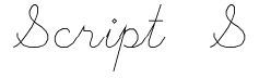 Script S: Free Font Download | MaisFontes