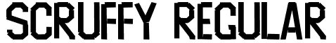 Scruffy Regular: Free Font Download | MaisFontes