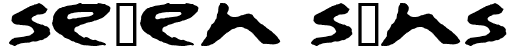 Se7en sins: Free Font Download | MaisFontes