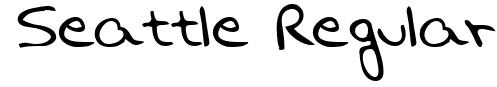 Seattle Regular: Download Free Font | MaisFontes
