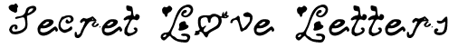 Secret Love Letters: Free Font Download | MaisFontes