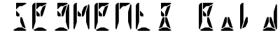 Segment8 Bold: Free Font Download | MaisFontes
