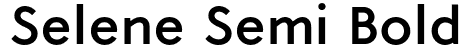 Selene Semi Bold: Free Font Download | MaisFontes