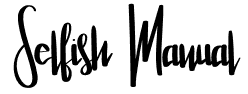 Selfish Manual: Free Font Download | MaisFontes