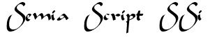 Semia Script SSi: Baixar Fonte Grátis | MaisFontes
