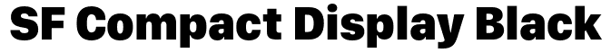 SF Compact Display Font Family: Download Free | MaisFontes