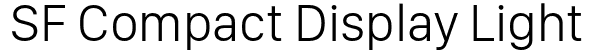 SF Compact Display Font Family: Download Free | MaisFontes