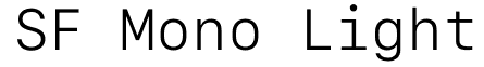 SF Mono Font Family: Free Download | MaisFontes
