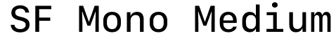 SF Mono Font Family: Free Download | MaisFontes