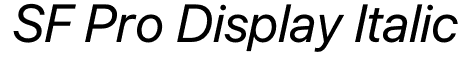 Download SF Pro Display Fonts | MaisFontes