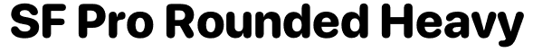 SF Pro Rounded Font Family: Free Download | MaisFontes