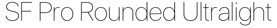 SF Pro Rounded Font Family: Free Download | MaisFontes