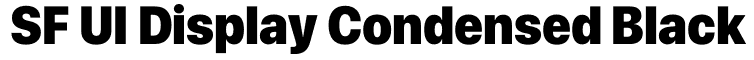 SF UI Display Condensed Bold: Free Font Download | MaisFontes