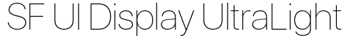 SF UI Display Font Family: Download Free | MaisFontes