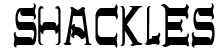 Shackles: Free Font Download | MaisFontes