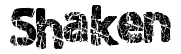 Shaken: Free Font Download | MaisFontes
