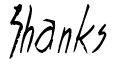 Shanks Font: Free Download | MaisFontes