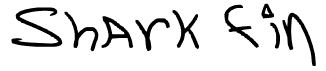Shark fin: Free Font Download | MaisFontes