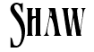 Shaw Font: Free Download | MaisFontes