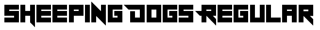 Sheeping Dogs Regular: Free Font Download | MaisFontes