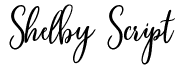 Shelby Script: Free Font Download | MaisFontes