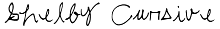 Shelby Cursive: Free Font Download | MaisFontes