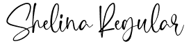 Shelina Regular Font: Free Download | MaisFontes