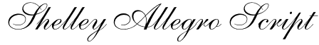 Shelley Allegro Script: Download Free Font | MaisFontes