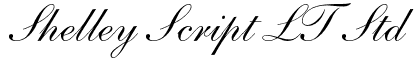 Shelley Script LT Std: Free Font Download | MaisFontes