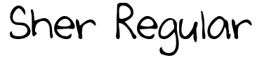 Sher Regular: Free Font Download | MaisFontes