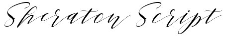 Sheraton Script Font: Free Download | MaisFontes