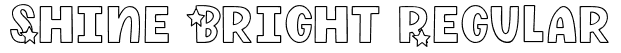Shine Bright Regular: Free Font Download | MaisFontes