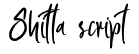 Shitta script: Free Font Download | MaisFontes
