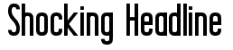 Shocking Headline: Free Font Download | MaisFontes