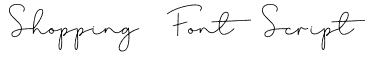 Shopping Font Script: Free Font Download | MaisFontes