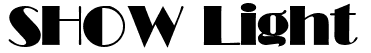 SHOW Light: Free Font Download | MaisFontes