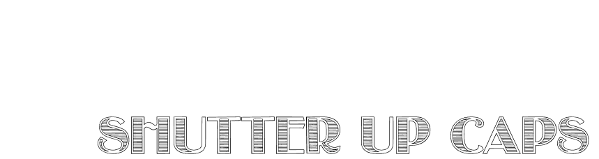 SHUTTER UP CAPS Font: Free Download | MaisFontes