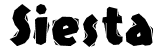 Siesta Font: Free Download | MaisFontes