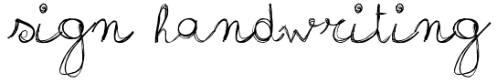sign handwriting: Free Font Download | MaisFontes