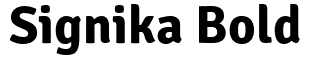 Signika: Free Font Download | MaisFontes