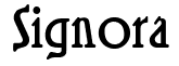 Signora Font: Free Download | MaisFontes