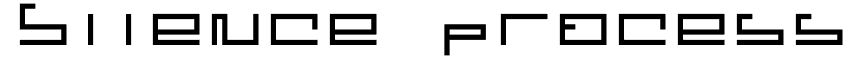 Silence process Font: Free Download | MaisFontes