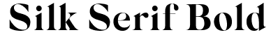 Silk Serif Bold: Free Font Download | MaisFontes