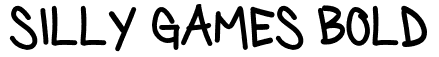 Silly Games Bold: Free Font Download | MaisFontes