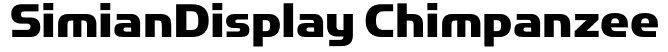 SimianDisplay Chimpanzee: Free Font Download | MaisFontes