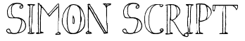 Simon Script: Free Font Download | MaisFontes