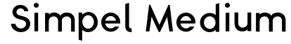 Simpel Medium: Free Font Download | MaisFontes