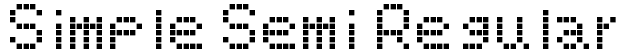 Simple Semi Regular: Free Font Download | MaisFontes
