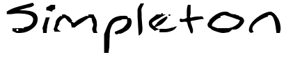 Simpleton: Free Font Download | MaisFontes